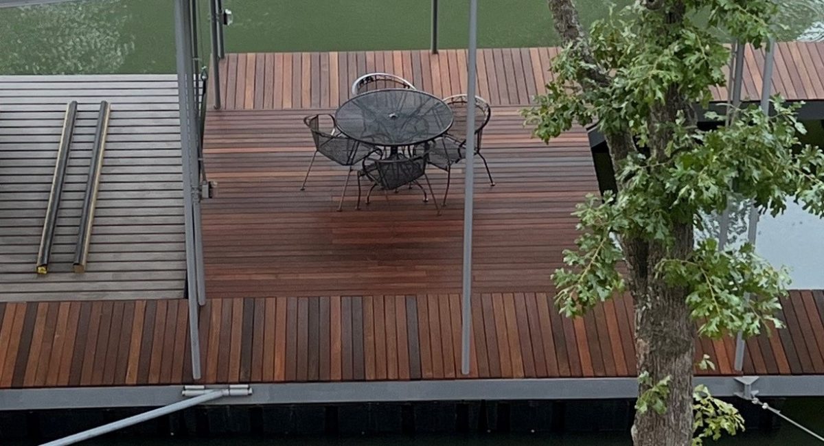 Dock Wood Planking | Obsidian Construction & Fine Homes